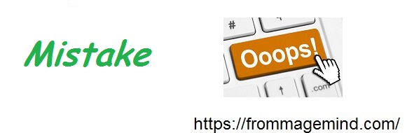 Mistake – From Mage Mind