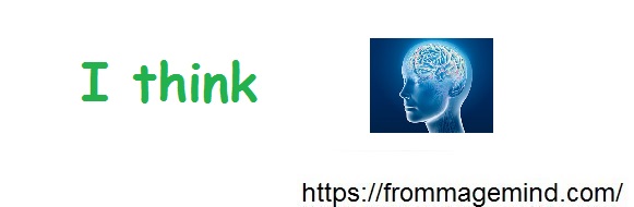 I think – From Mage Mind