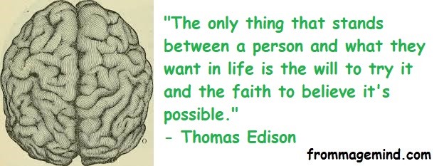 Great Quote by Thomas Edison – From Mage Mind