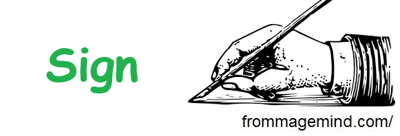 Sign – From Mage Mind
