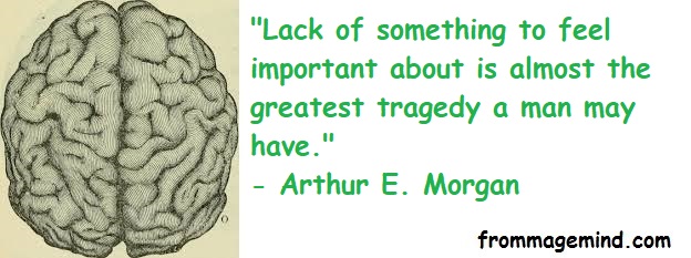 Great Quote by Arthur E. Morgan – From Mage Mind